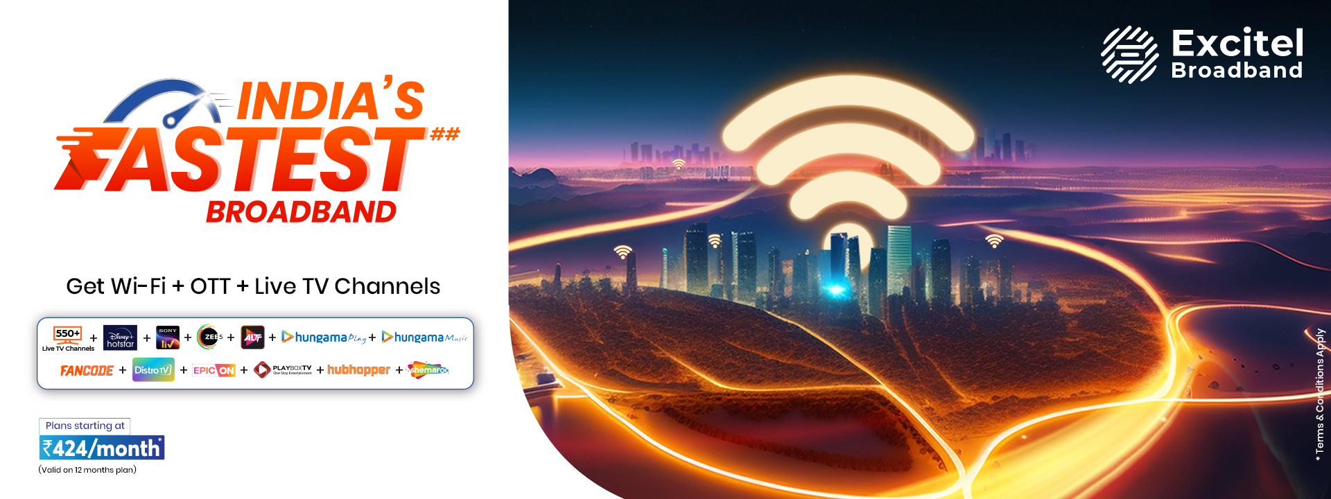 Internet Wifi Connection Providers Near Me, Local ISP Near Me - Excitel