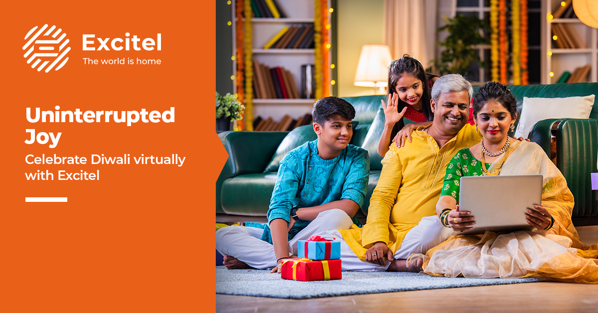 Stay Connected This Diwali | Virtual Celebrations with Excitel