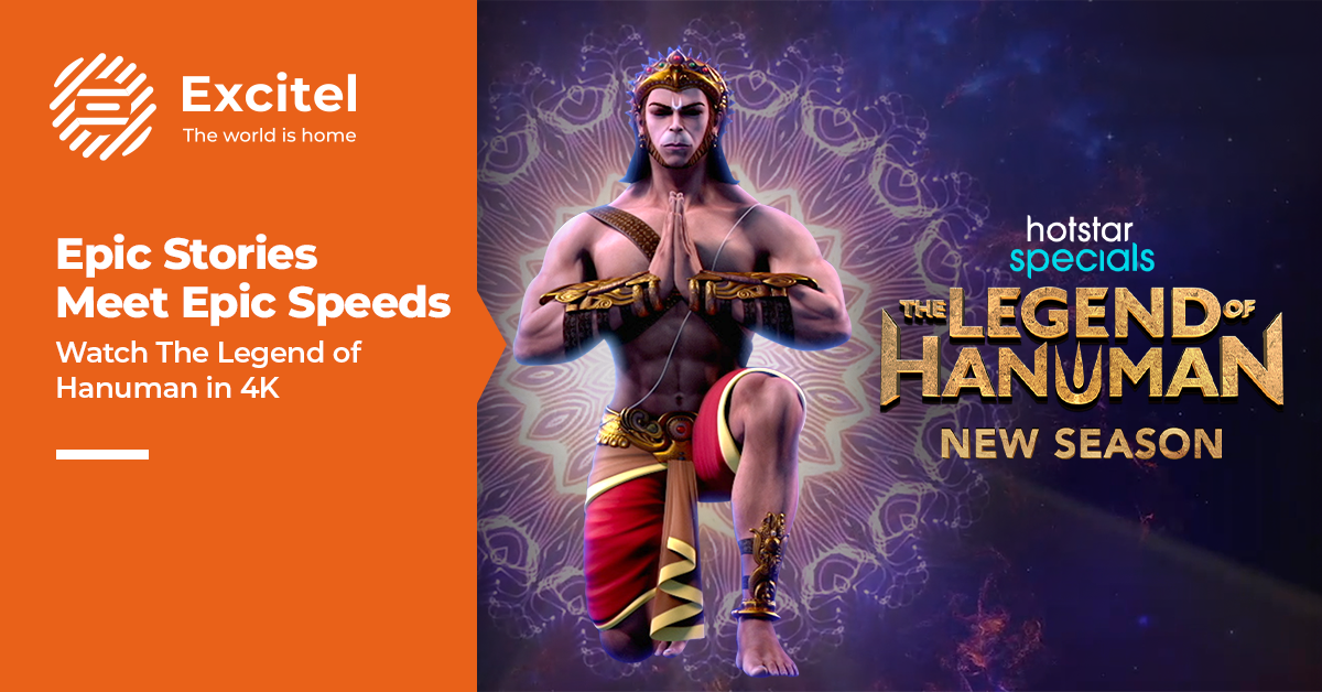 Watch Your Favorite Shows on Disney+ Hotstar with Excitel Broadband